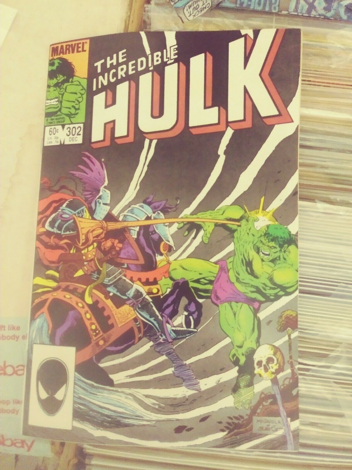 Incredible Hulk # 302 1984 Marvel crossroads monster hulk demon ...