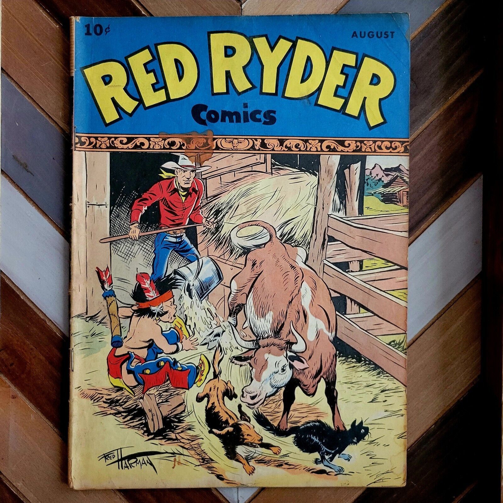 RED RYDER COMICS #49 (Hawley/Dell 1947) VG, Golden Age classic | Comic ...