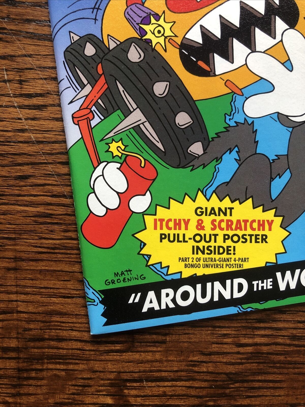 Itchy & Scratchy Comics #1 PRIMO! Simpsons 1993 Bongo | Comic Books ...