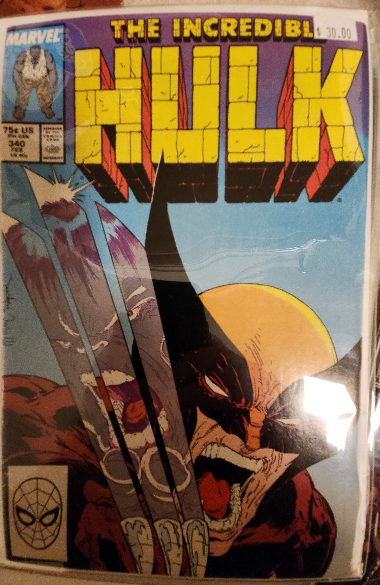 The Incredible Hulk #340 (1988) | Comic Books - Copper Age, Marvel ...