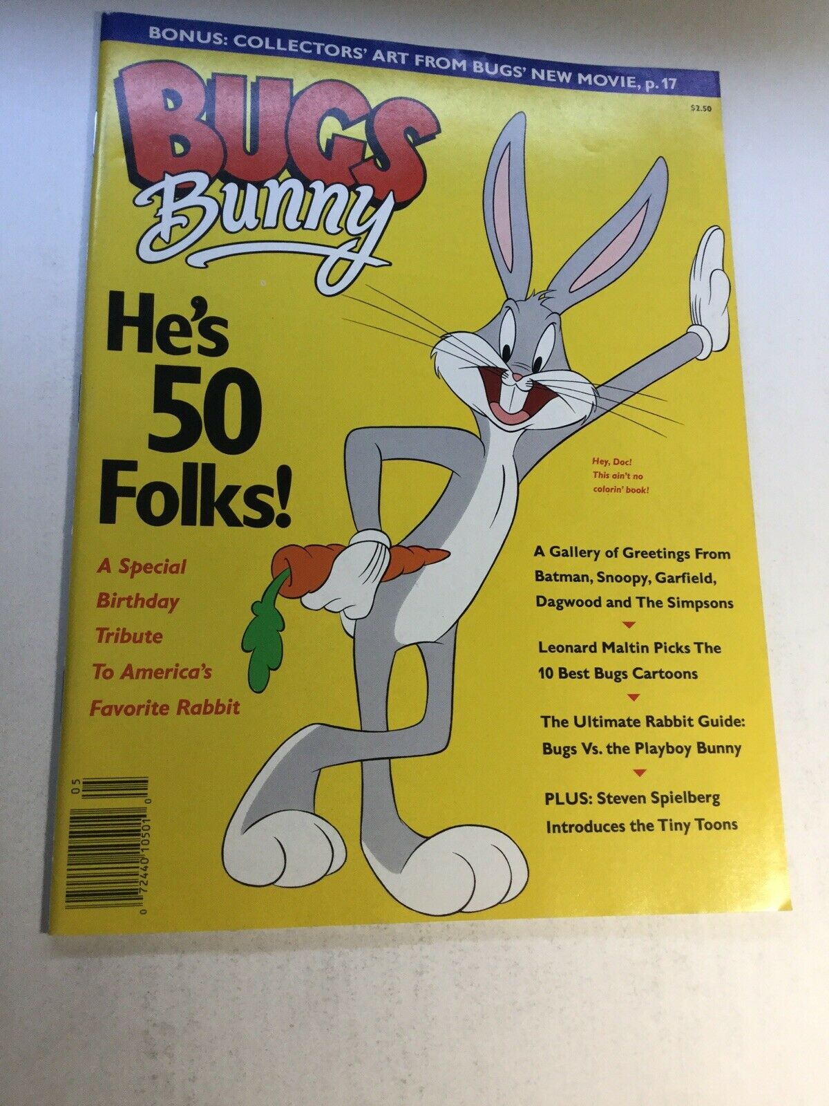 Bugs Bunny Magazine 1990 Vf Very Fine 8.0 | Comic Books - Copper Age ...