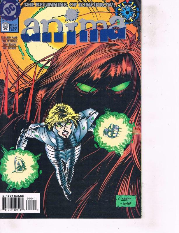 Lot Of 2 DC Comic Books Beginning of Tomorrow Gunfire #0 and Anima #0 ...