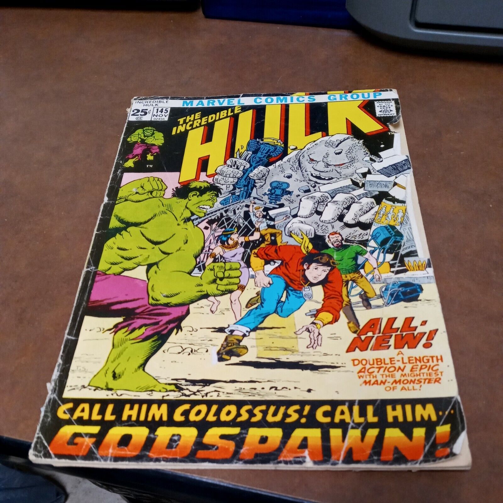 Incredible Hulk 8 Issue Bronze Age Comics Lot Run Set Marvel Collection ...