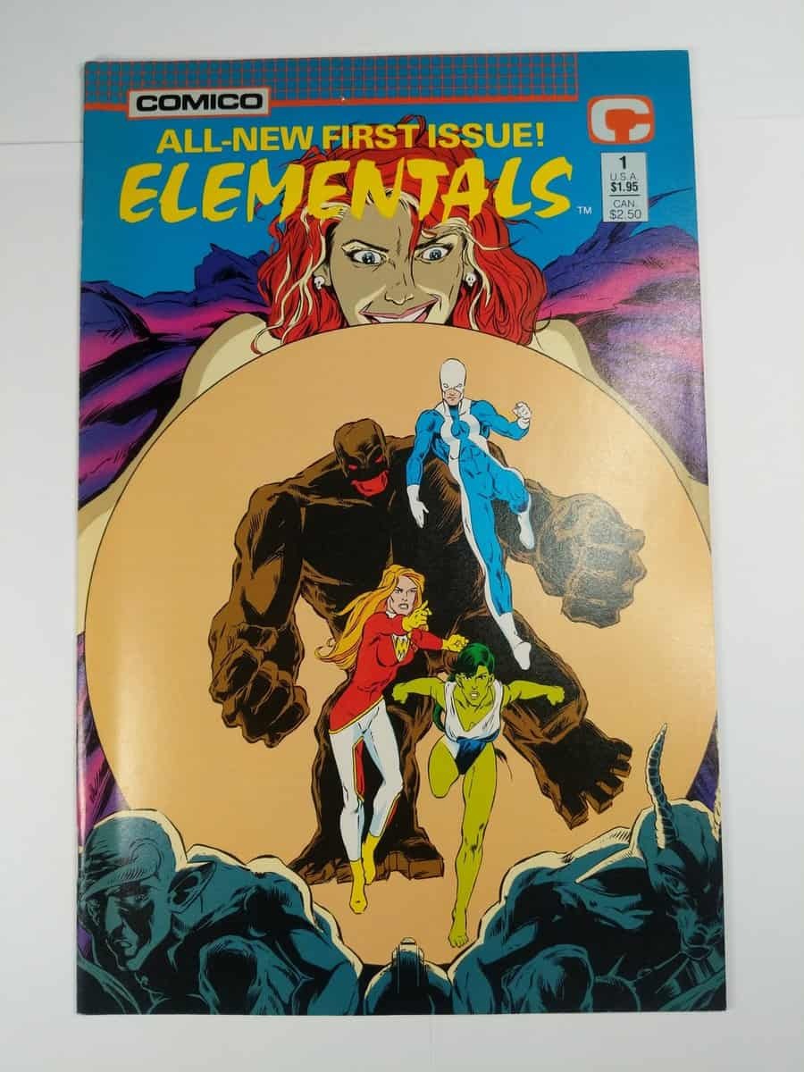 Elementals #1 NM- VOL 2 Comico Comics C46A | Comic Books - Modern Age ...