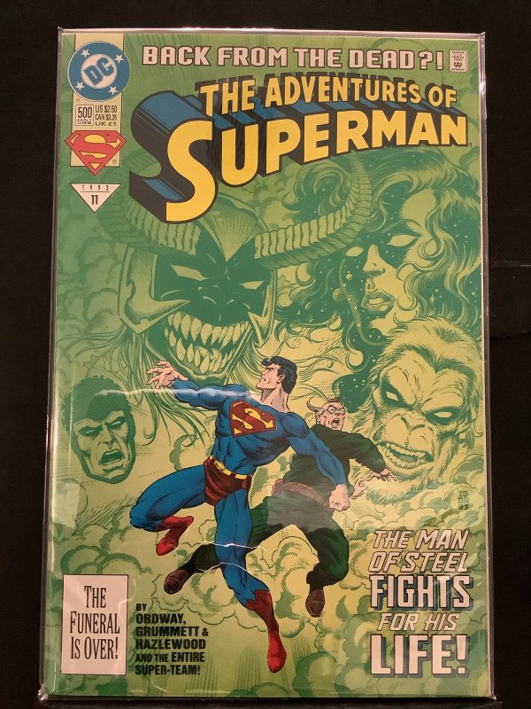 Adventures of Superman #500 Direct Edition (1993) | Comic Books ...