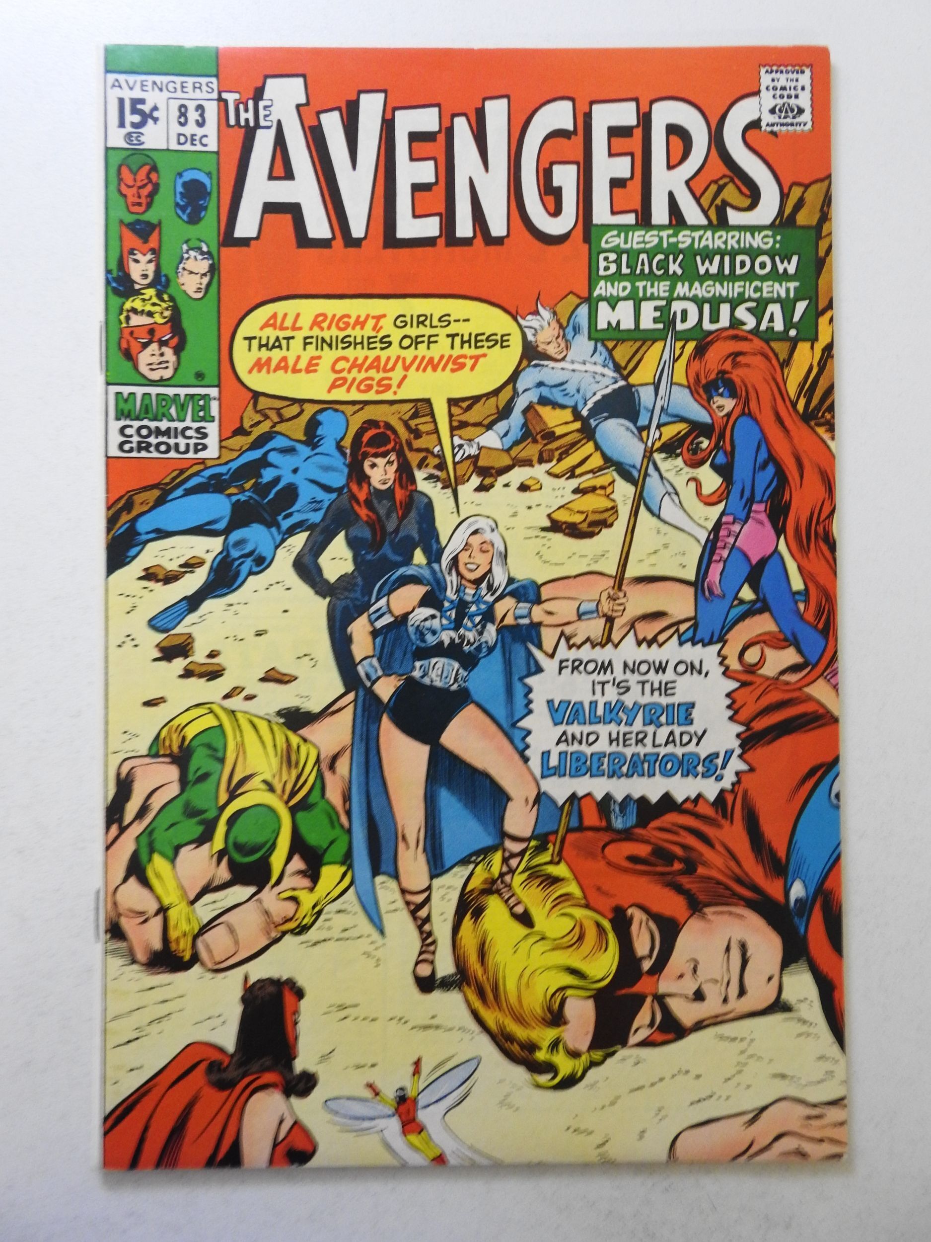 The Avengers #83 (1970) VF Condition! 1st Appearance of the Liberators ...
