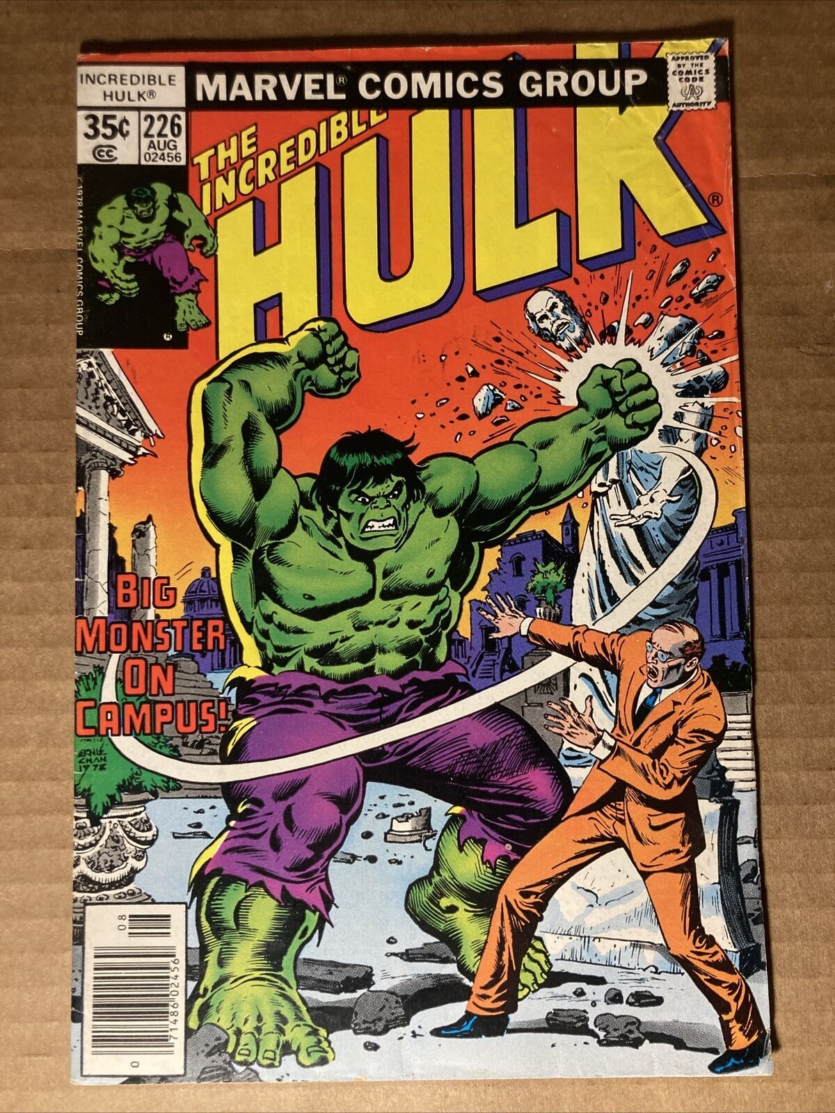 Incredible Hulk 226 Marvel 1978 FN- Doc Samson | Comic Books - Bronze ...
