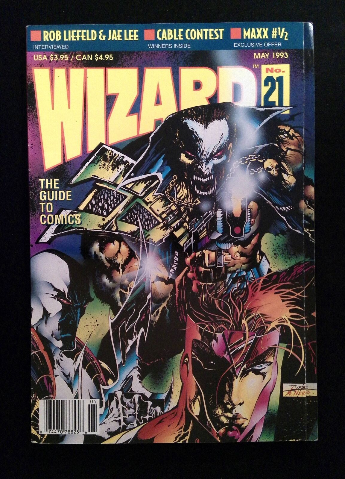 Wizard The Comics Magazine #21U WIZARD Comics 1993 NM- NEWSSTAND ...