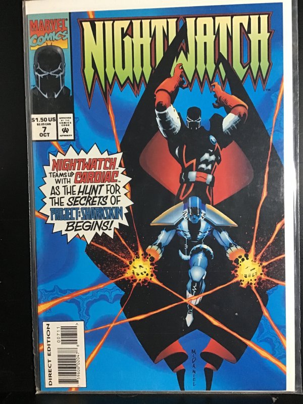 Nightwatch #7 (1994) | Comic Books - Modern Age, Marvel, Superhero ...
