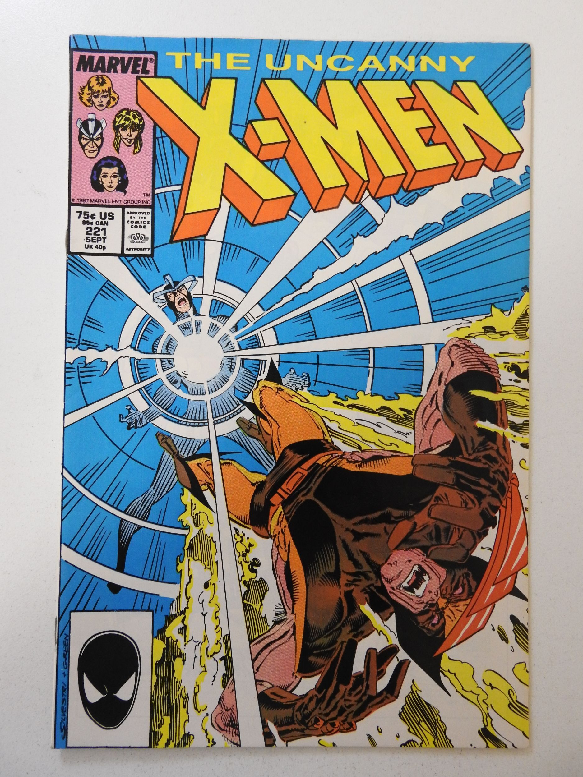 The Uncanny X-Men #221 (1987) FN/VF Condition! 1st Appearance of Mr ...