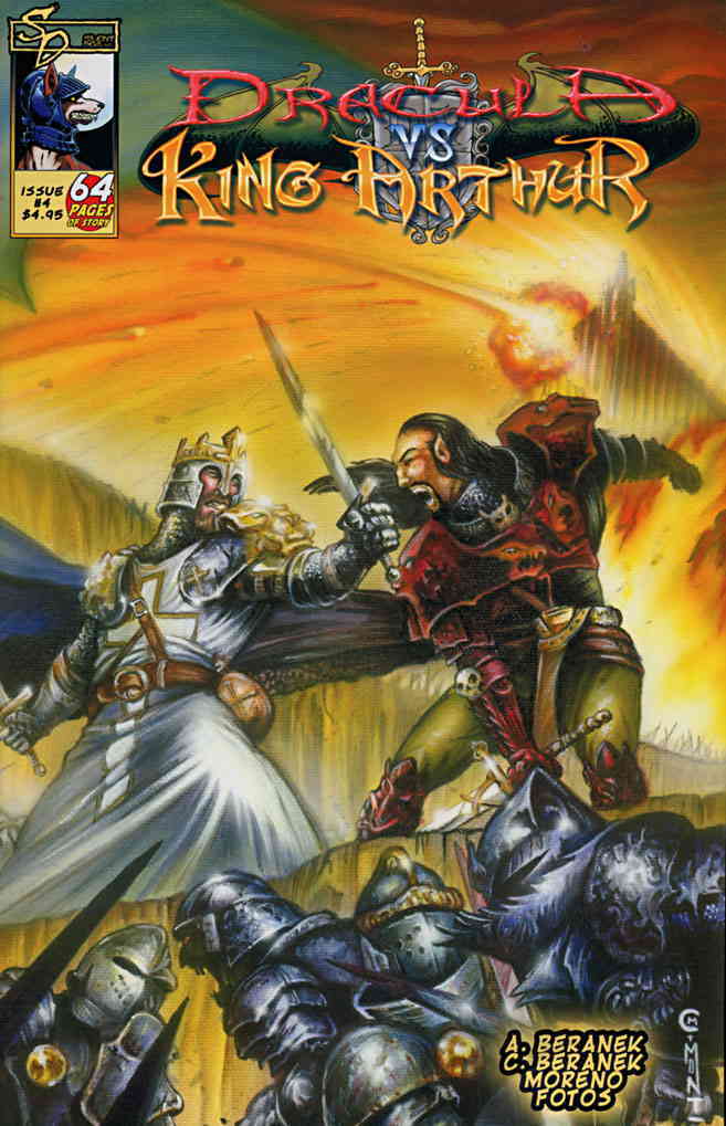 Dracula vs King Arthur #4 VF ; Silent Devil | Comic Books - Modern Age ...