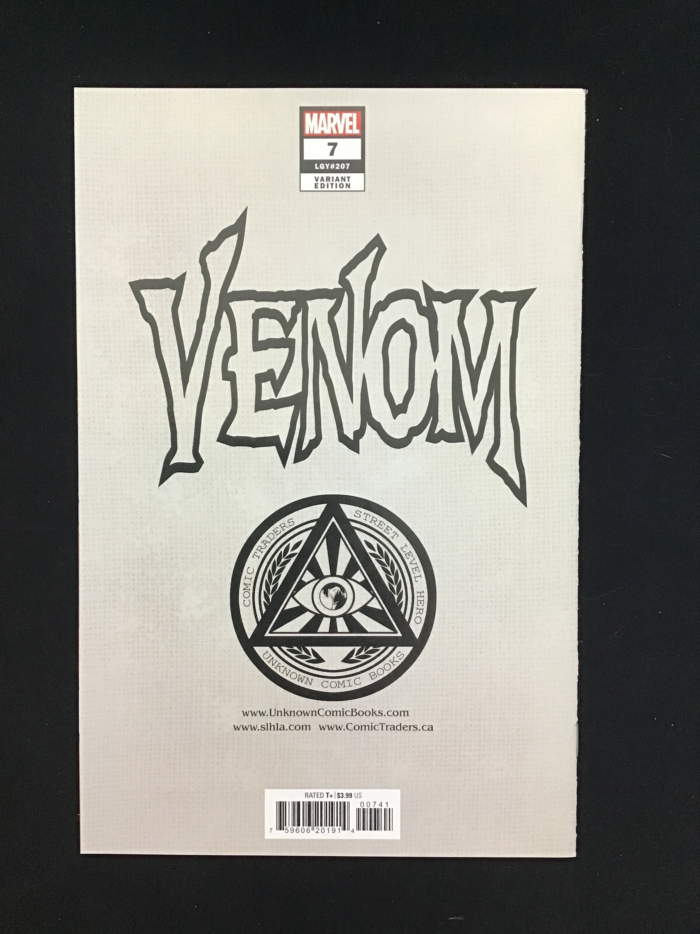 Venom #7 - Unknown Comic Exclusive | Comic Books - Modern Age, Marvel ...