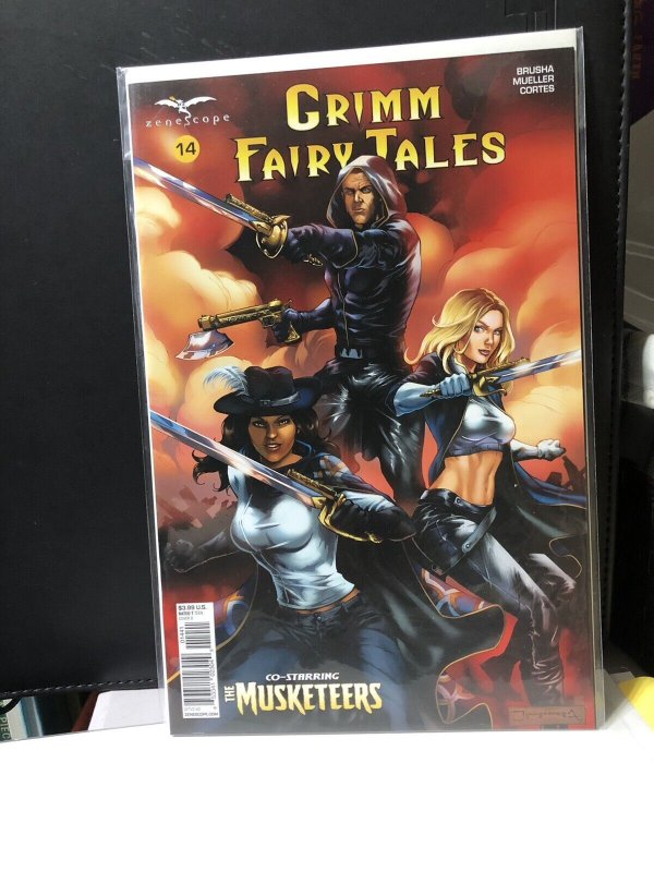 Zenescope Grimm Fairy Tales #14 Cover D Co-starring The Musketeers ...