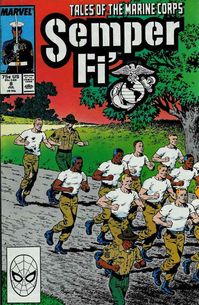 Semper Fi #8 FN ; Marvel | Tales of the Marine Corps | Comic Books ...