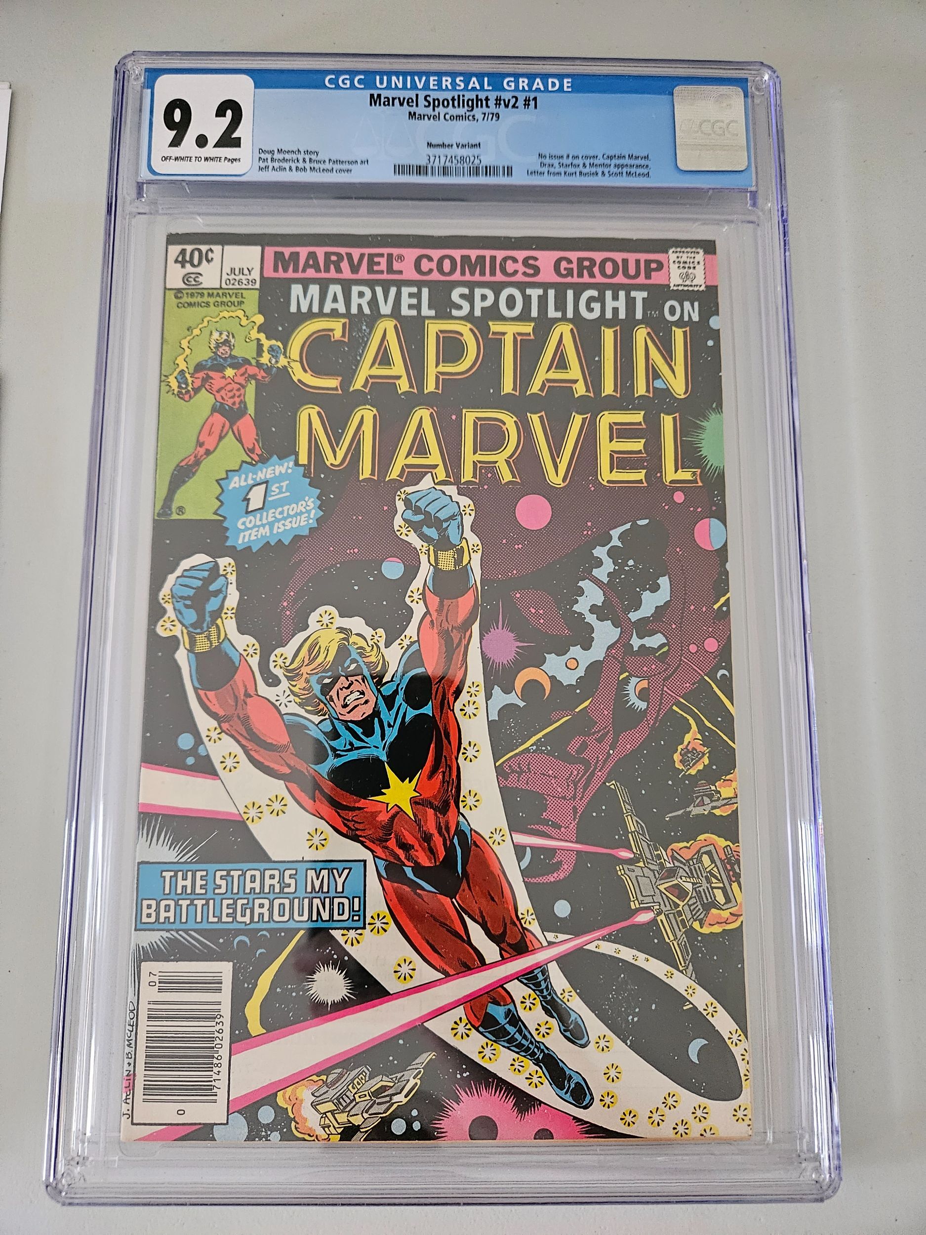 Marvel Spotlight 1 CGC 9.2 No number variant (1979) | Comic Books ...