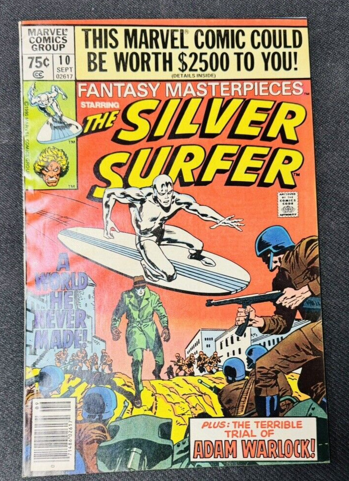 1980 Marvel Fantasy Masterpiece The Silver Surfer #10 | Comic Books ...