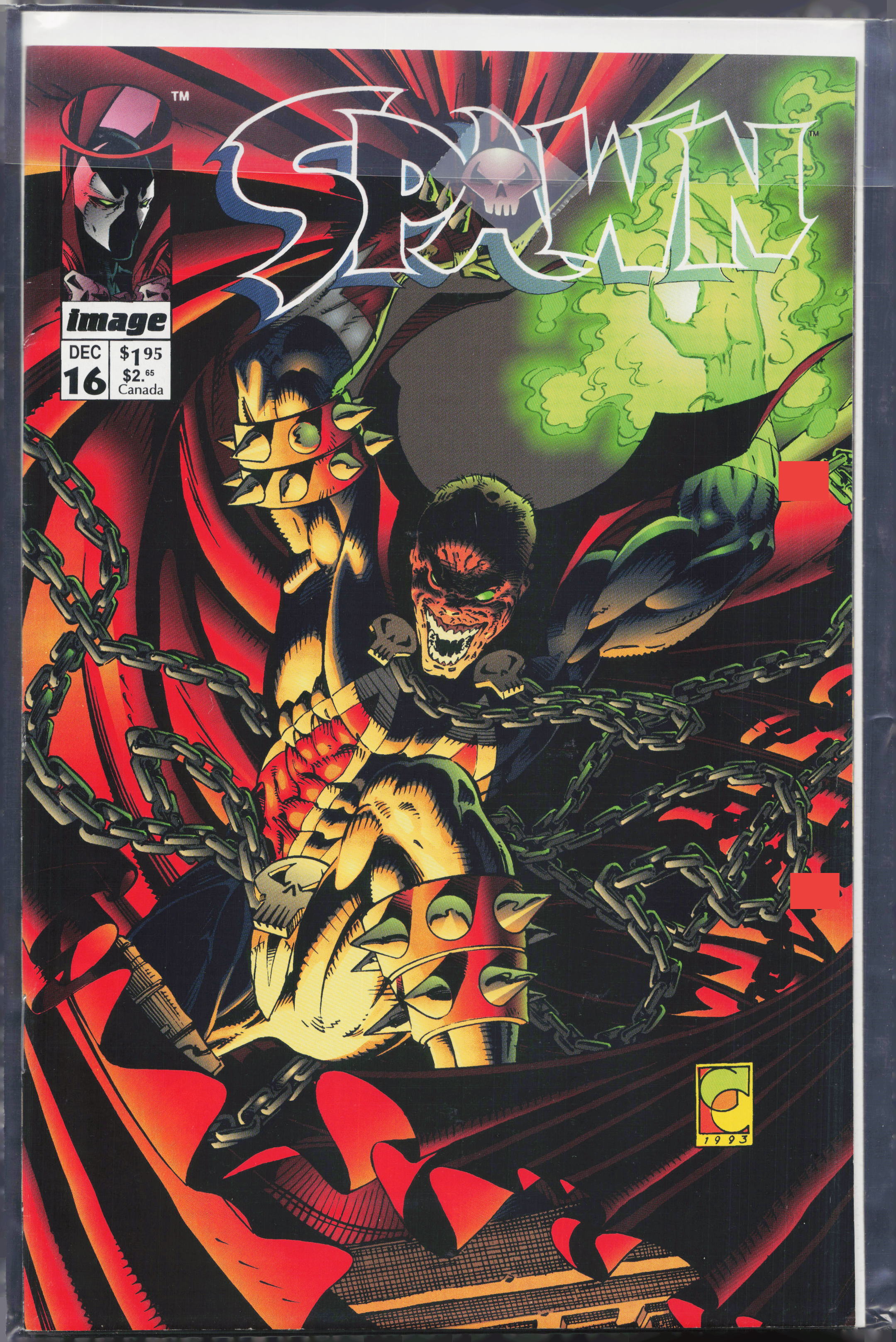 Spawn #16 (1993) Spawn [Key Issue] | Comic Books - Modern Age, Image ...