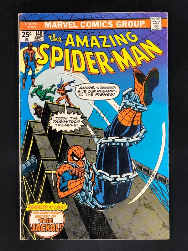 The Amazing Spider-Man #148 (1975) Identity of the Jackal Revealed ...