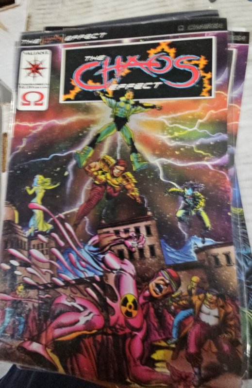Chaos Effect Omega (1994) | Comic Books - Modern Age, Valiant / HipComic