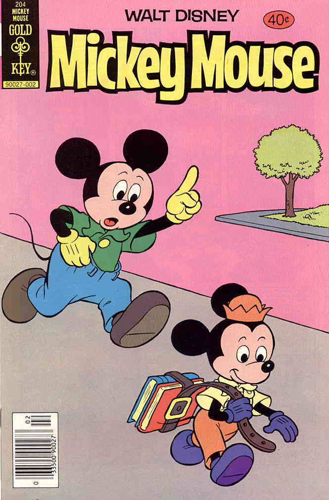 Mickey Mouse (Walt Disney's ) #204 GD ; Gold Key | low grade comic ...