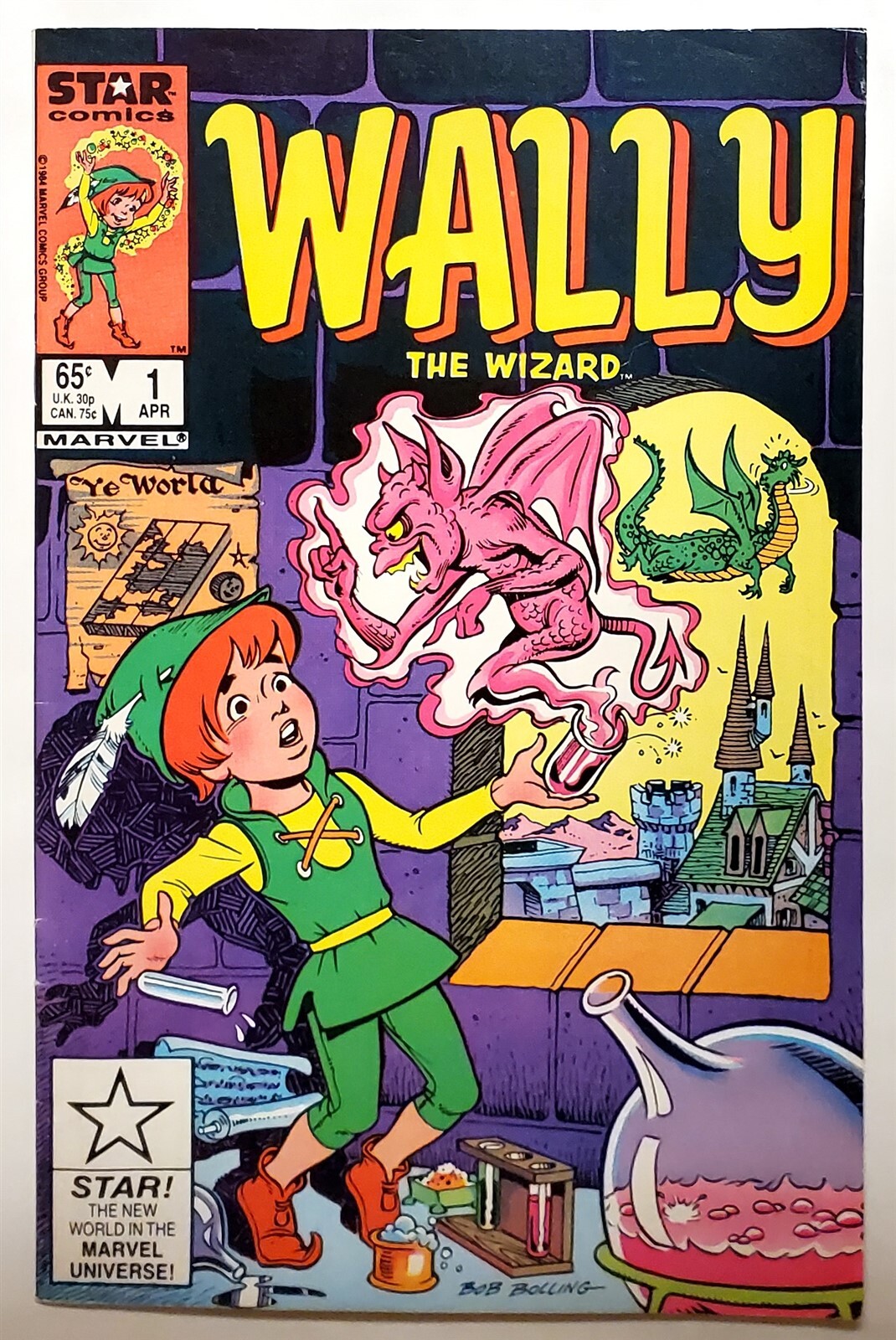Wally the Wizard #1 (April 1985, Star) 3.0 G/VG | Comic Books - Copper ...