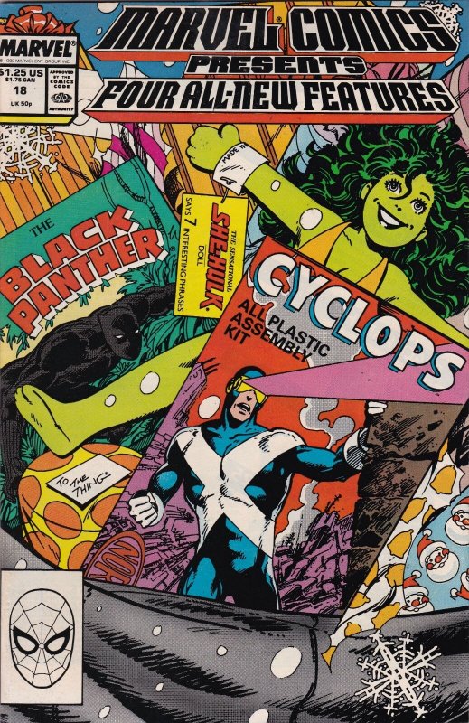 Marvel Comics Presents: Four All New Features! Issue 18! | Comic Books ...