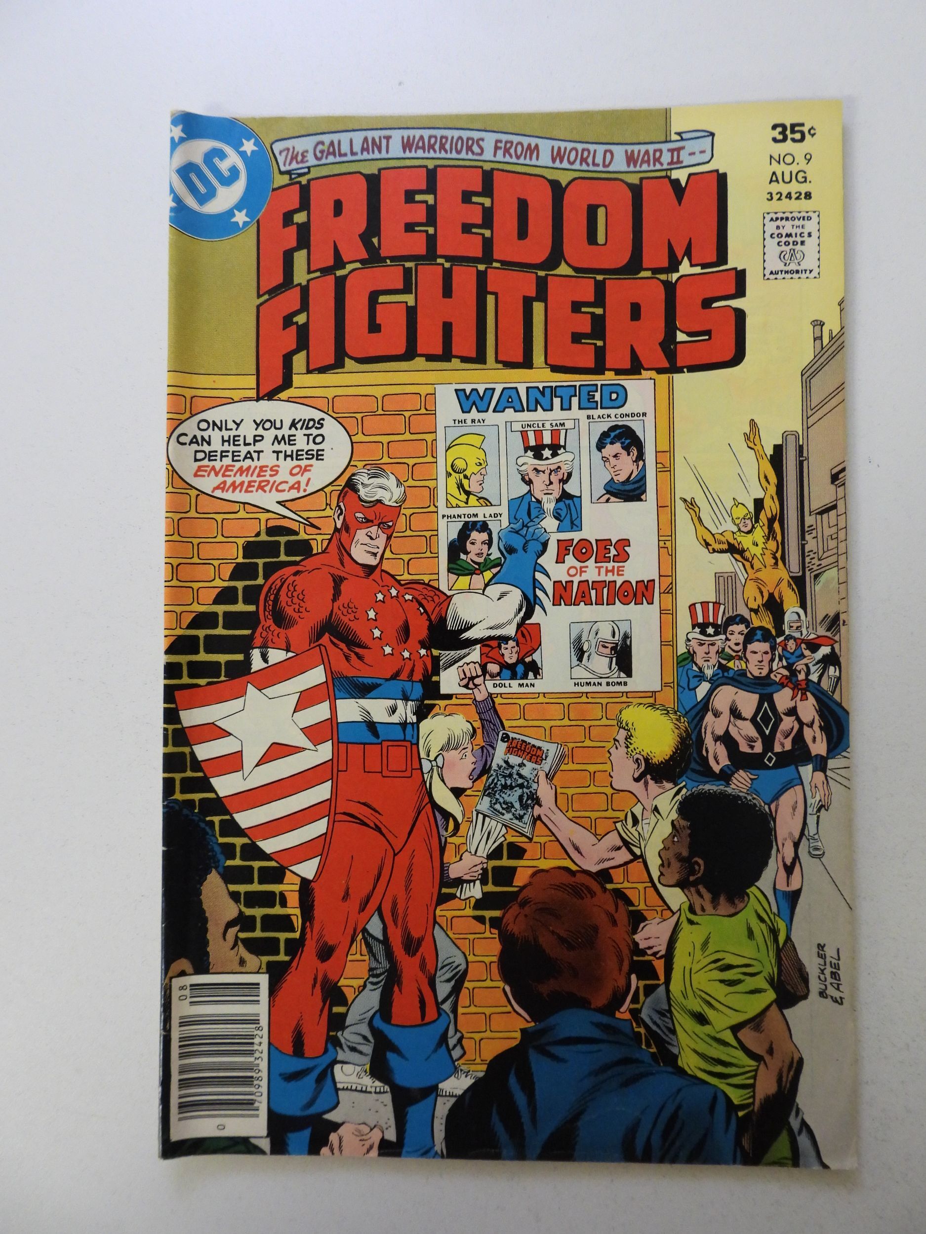 Freedom Fighters #9 (1977) VF- condition | Comic Books - Bronze Age, DC ...