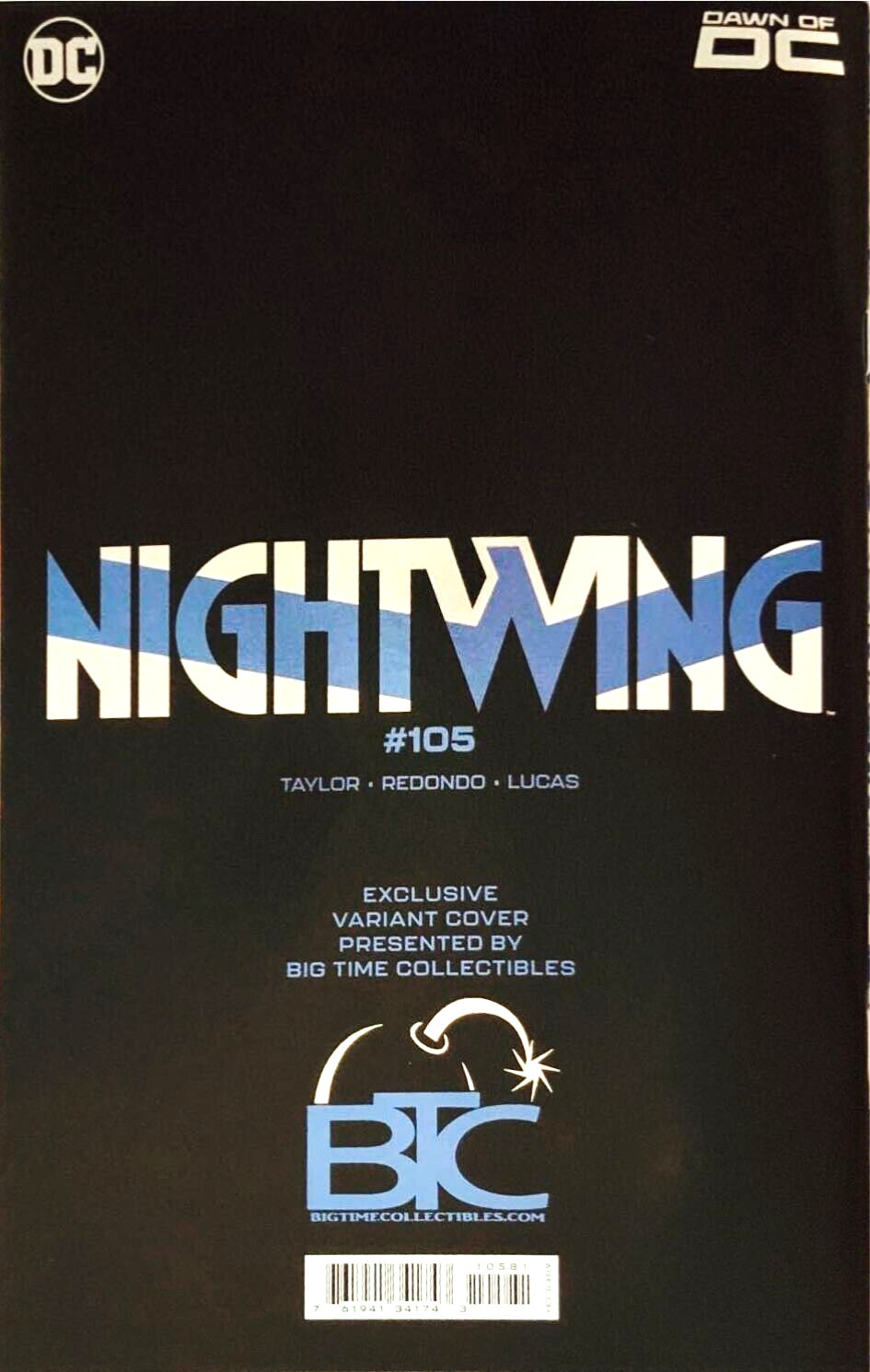 Nightwing #105 Blue Foil Virgin Variant NM. | Comic Books - Modern Age ...