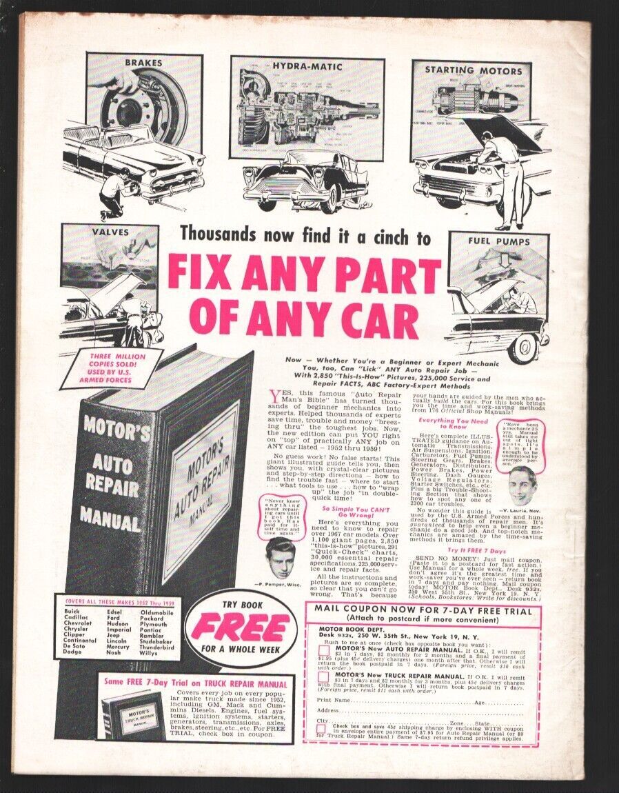 Champion For Men 10/1959-Vic Prezio-Clarence Doore-Striking bondage ...