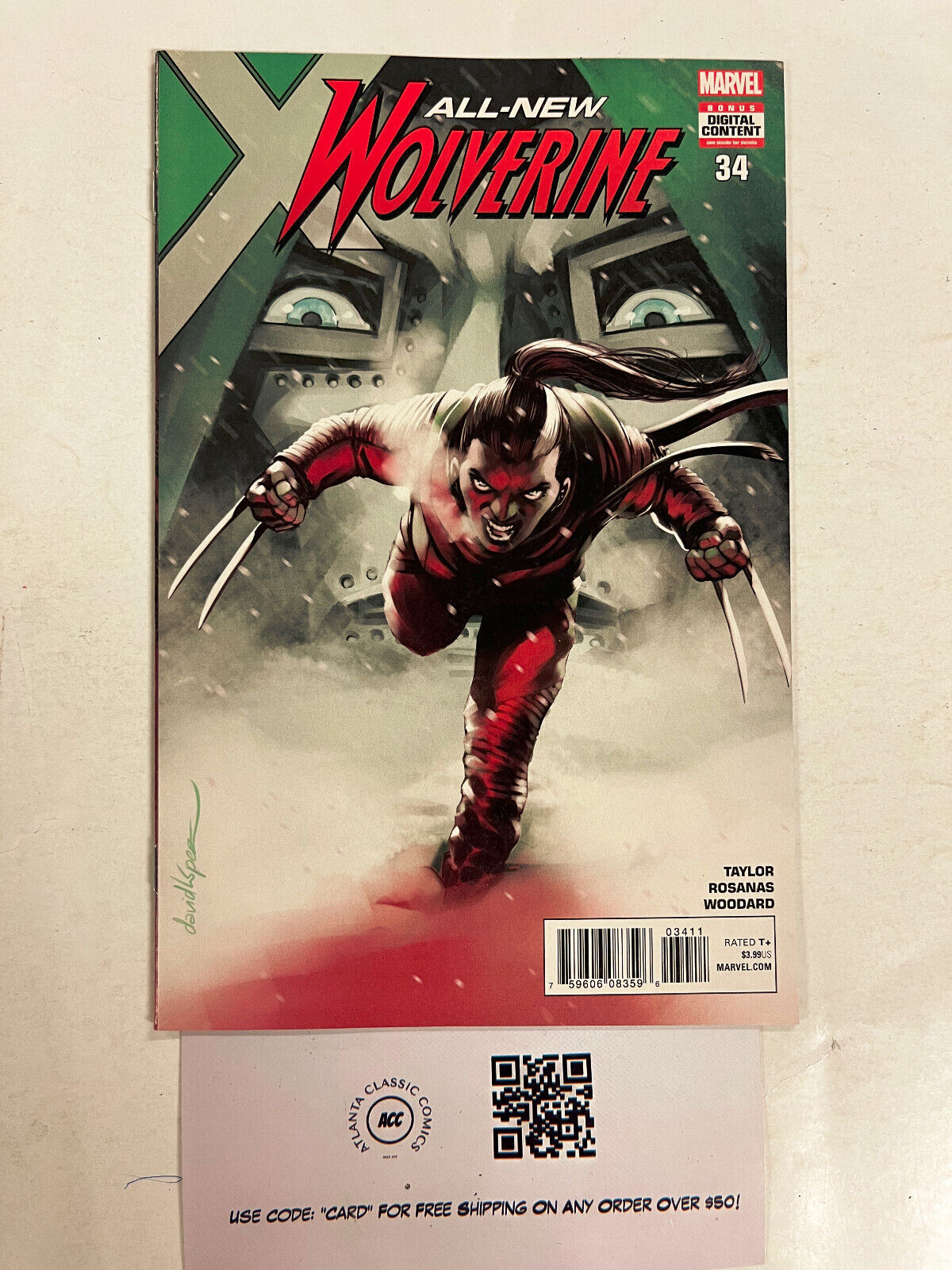 All-New Wolverine #34 NM Marvel Comic Book X-23 X-Men Deadpool 7 RC42 ...