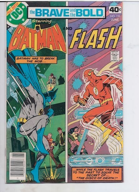 DC Comics! The Brave and the Bold! Batman and Flash! Issue 151! | Comic ...