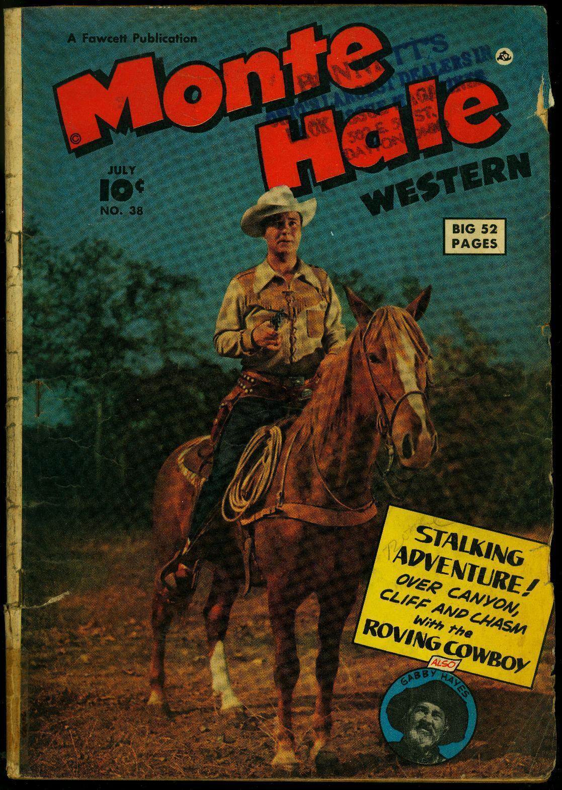 Monte Hall Western--#38--1949--COMIC BOOK--Fawcett--G | Comic Books ...