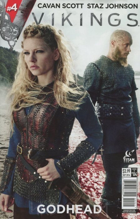 Vikings: Godhead #4B VF ; Titan | Travis Fimmel Photo Cover | Comic ...