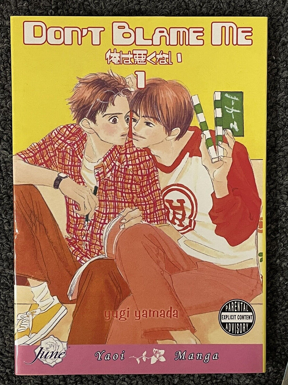 SET of 2 Yaoi Manga - Don't Blame ME- June - Yugi Yamada #1, #2 | Comic ...