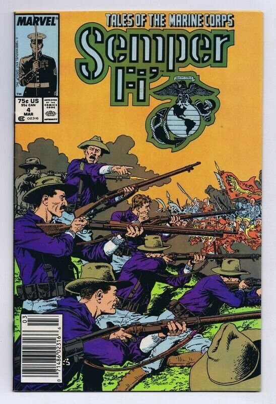 Semper Fi #4 ORIGINAL Vintage 1988 Marvel Comics | Comic Books - Copper ...