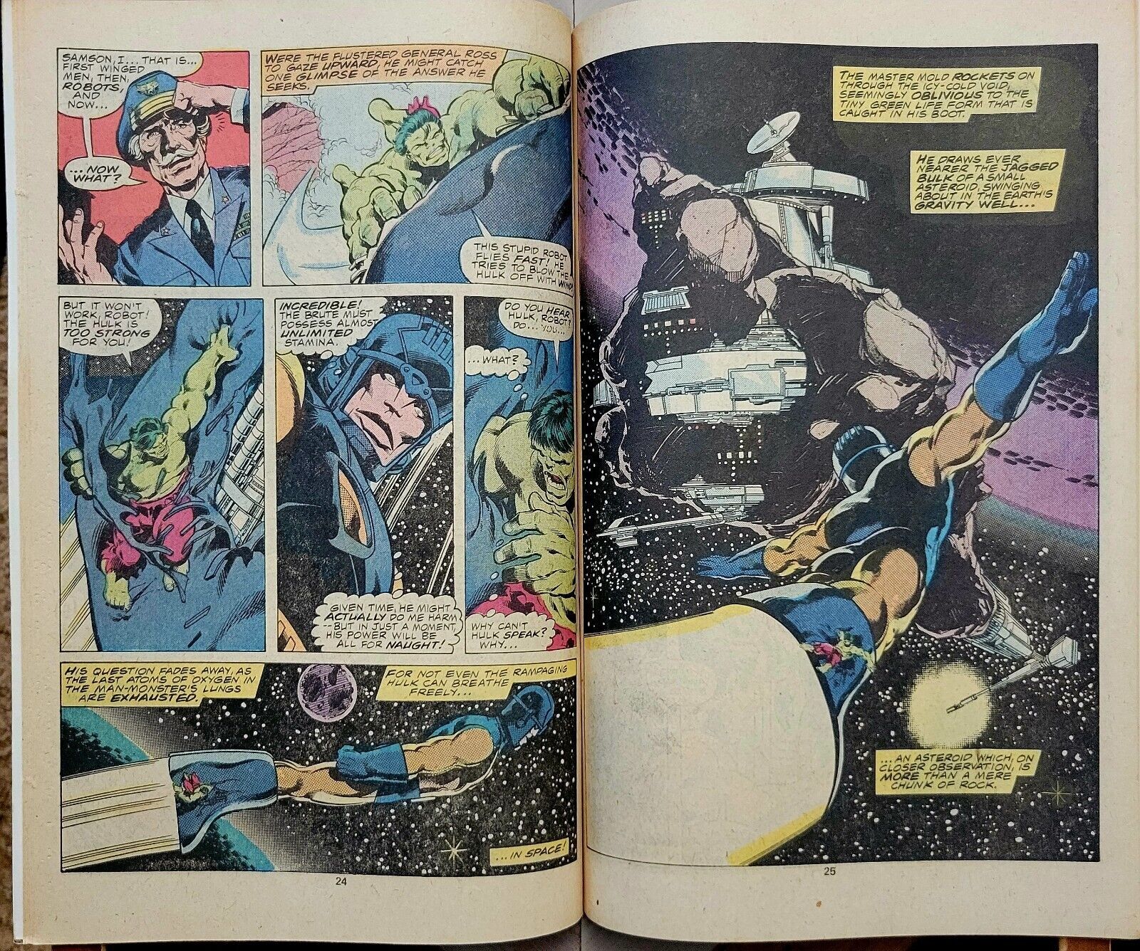 HULK ANNUAL #7 FN/VF (Marvel 1978) ICEMAN + ANGEL / JOHN BYRNE / King ...