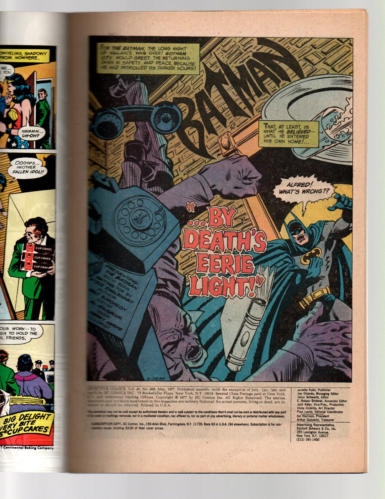 Detective Comics #469 newsstand - Batman - 1st Dr Phosphorous - KEY ...