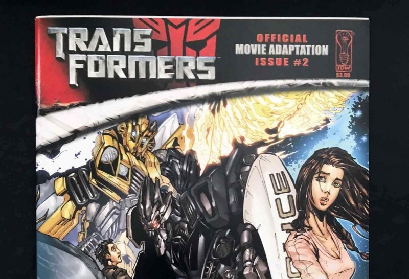 Transformers Movie Adaptation #2 Idw Comics 2007 Nm | Comic Books ...