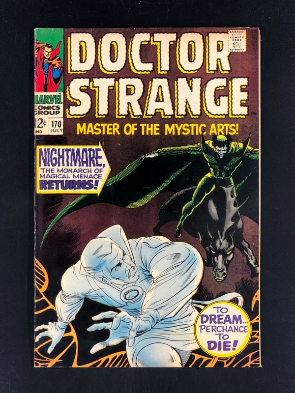 Doctor Strange #170 (1968) FN Nightmare Appearance | Comic Books ...