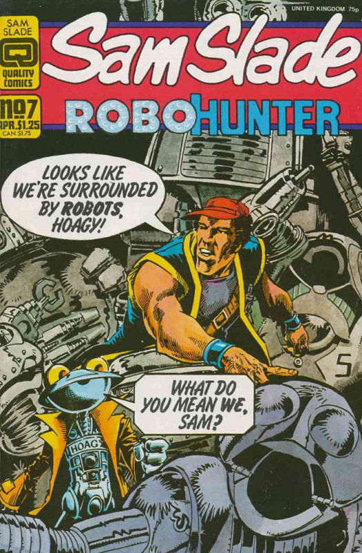 Sam Slade, Robo-Hunter #7 VF ; Fleetway Quality | Comic Books - Copper ...