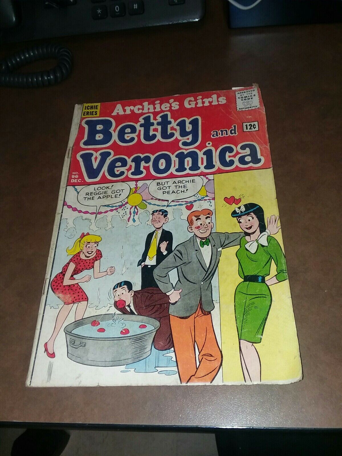 Archie's Girls Betty and Veronica #96 Good girl art comics 1963 bobbing ...