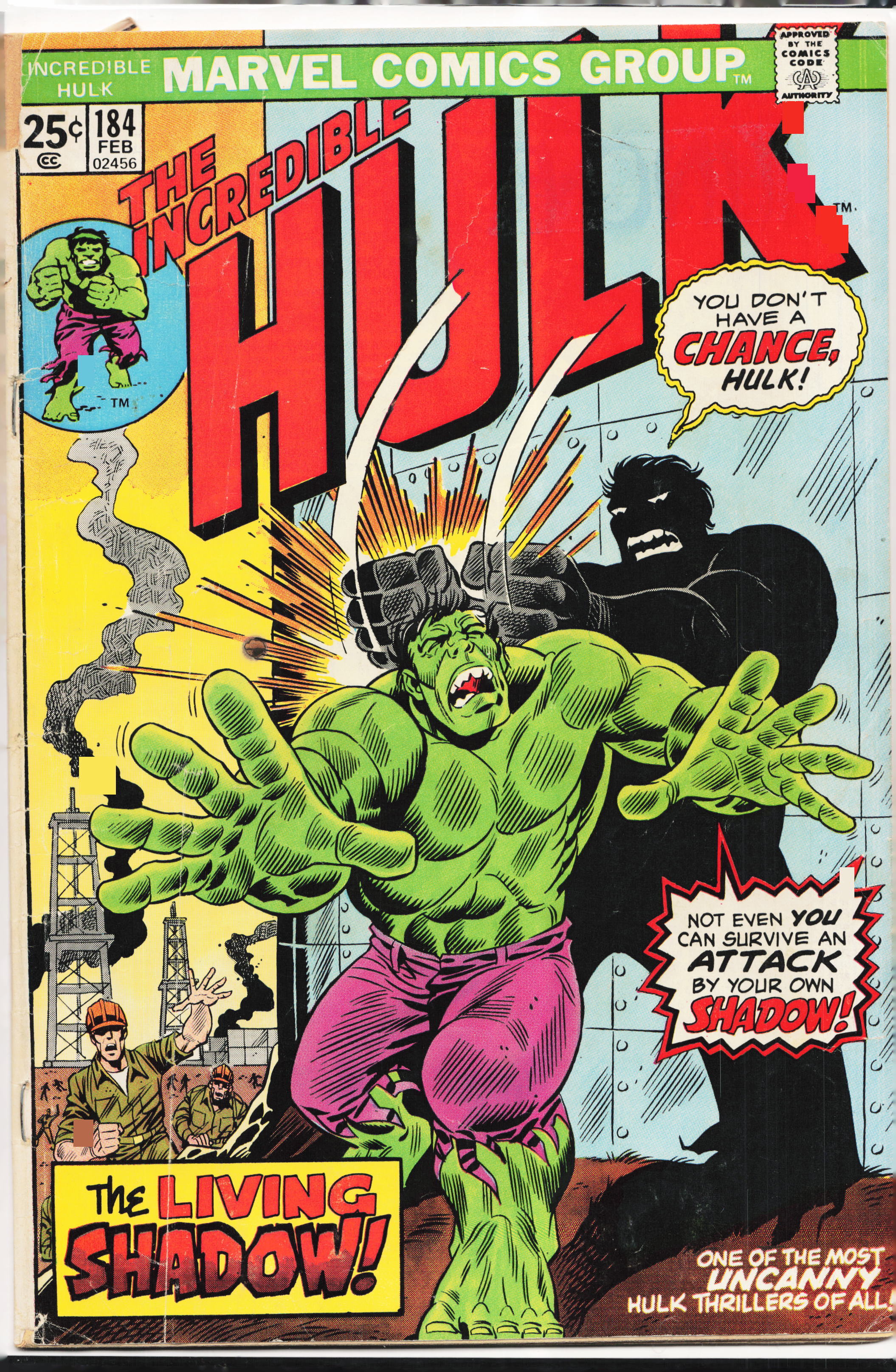 The Incredible Hulk #184 (1975) Hulk | Comic Books - Bronze Age, Marvel ...