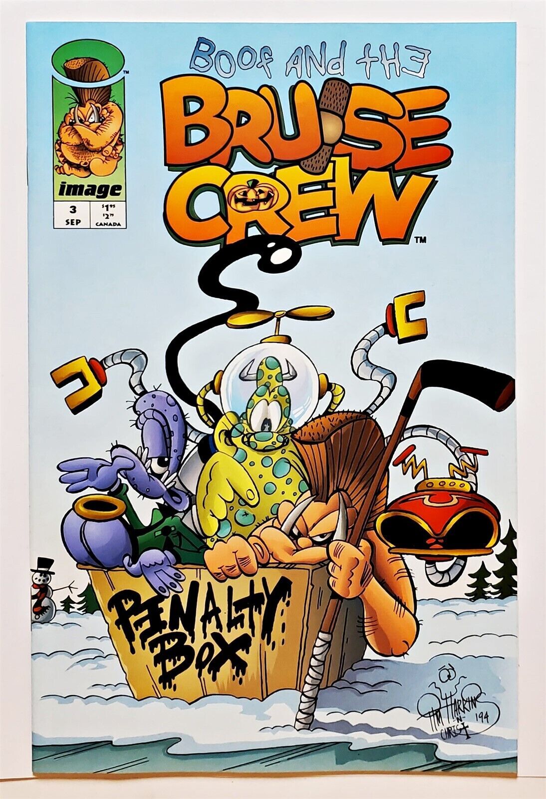 Boof and the Bruise Crew #3 (Sept 1994, Image) 8.5 VF+ | Comic Books ...