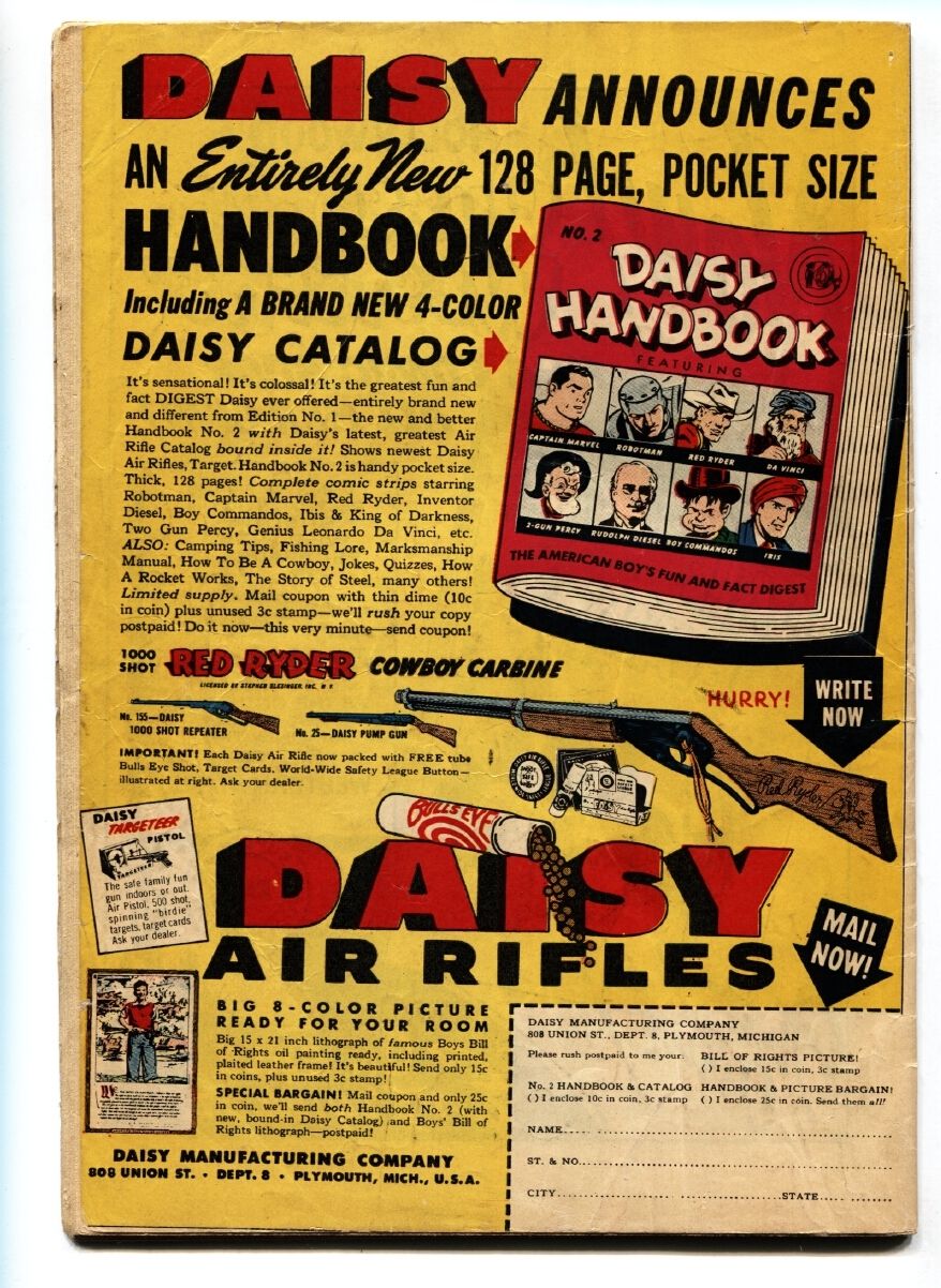 Batman #48 comic book 1,000 Secrets of the Batcave-DC Golden-Age ...