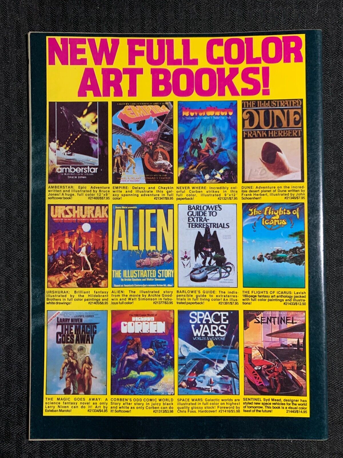 (1982) 1994 Warren Fantasy Magazine #24 FVF 7.0 Alex Nino Frank Thorne ...