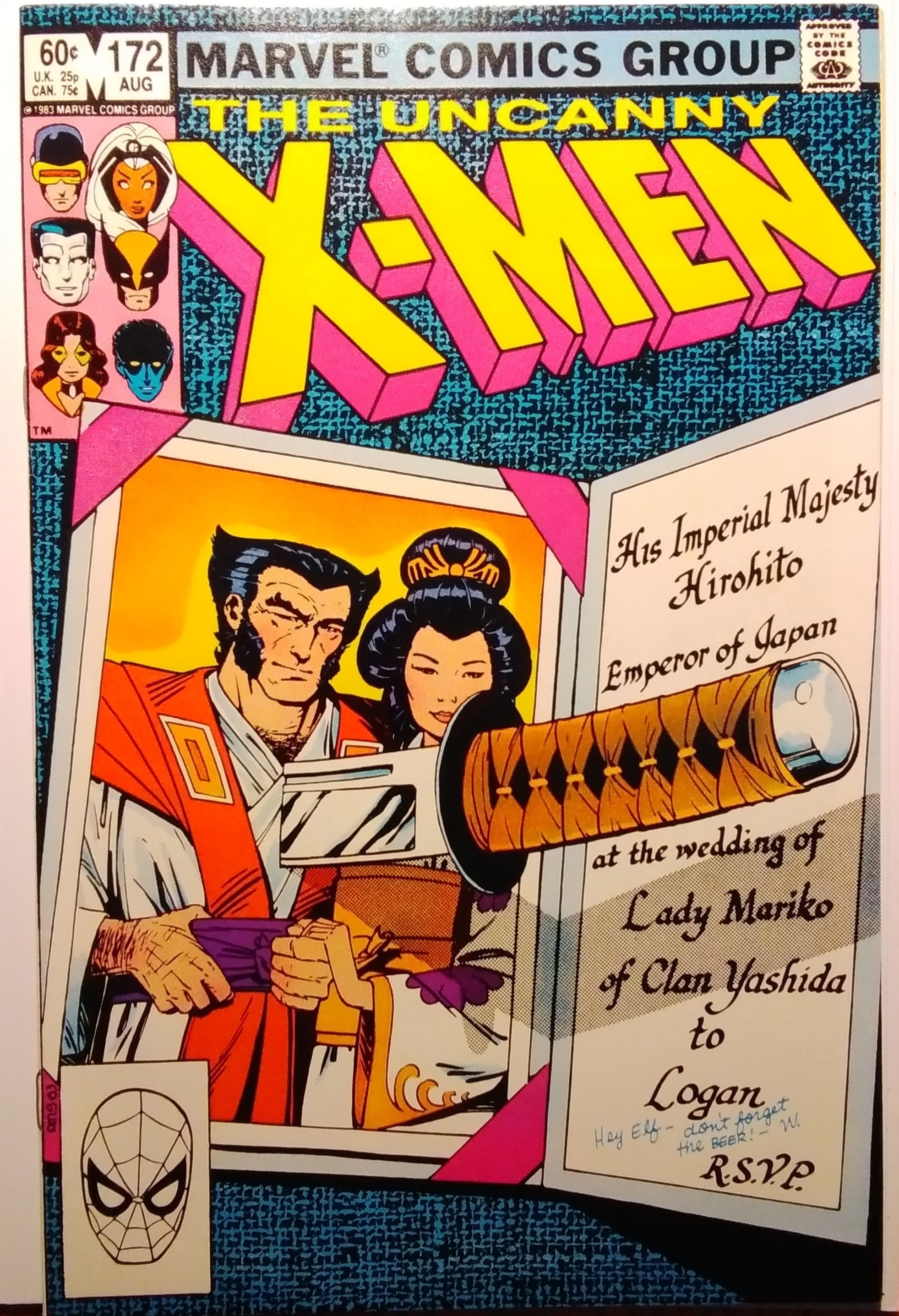 The Uncanny X-Men #172 (1983) | Comic Books - Bronze Age, Marvel / HipComic