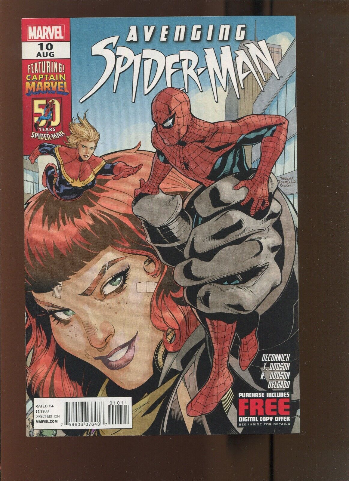 AVENGING Spider-Man #10 - 3nd appearance of Danvers as Captain Mar (9.0 ...