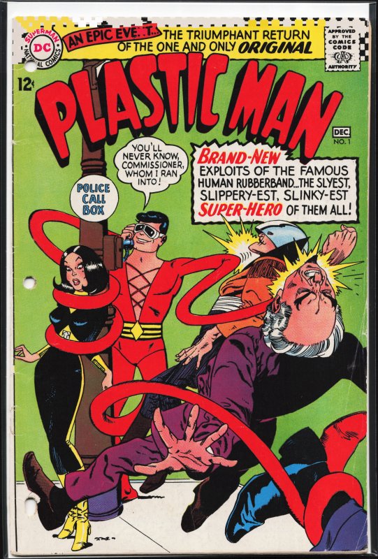 Plastic Man #1 (1966) Plastic Man | Comic Books - Silver Age, DC Comics ...