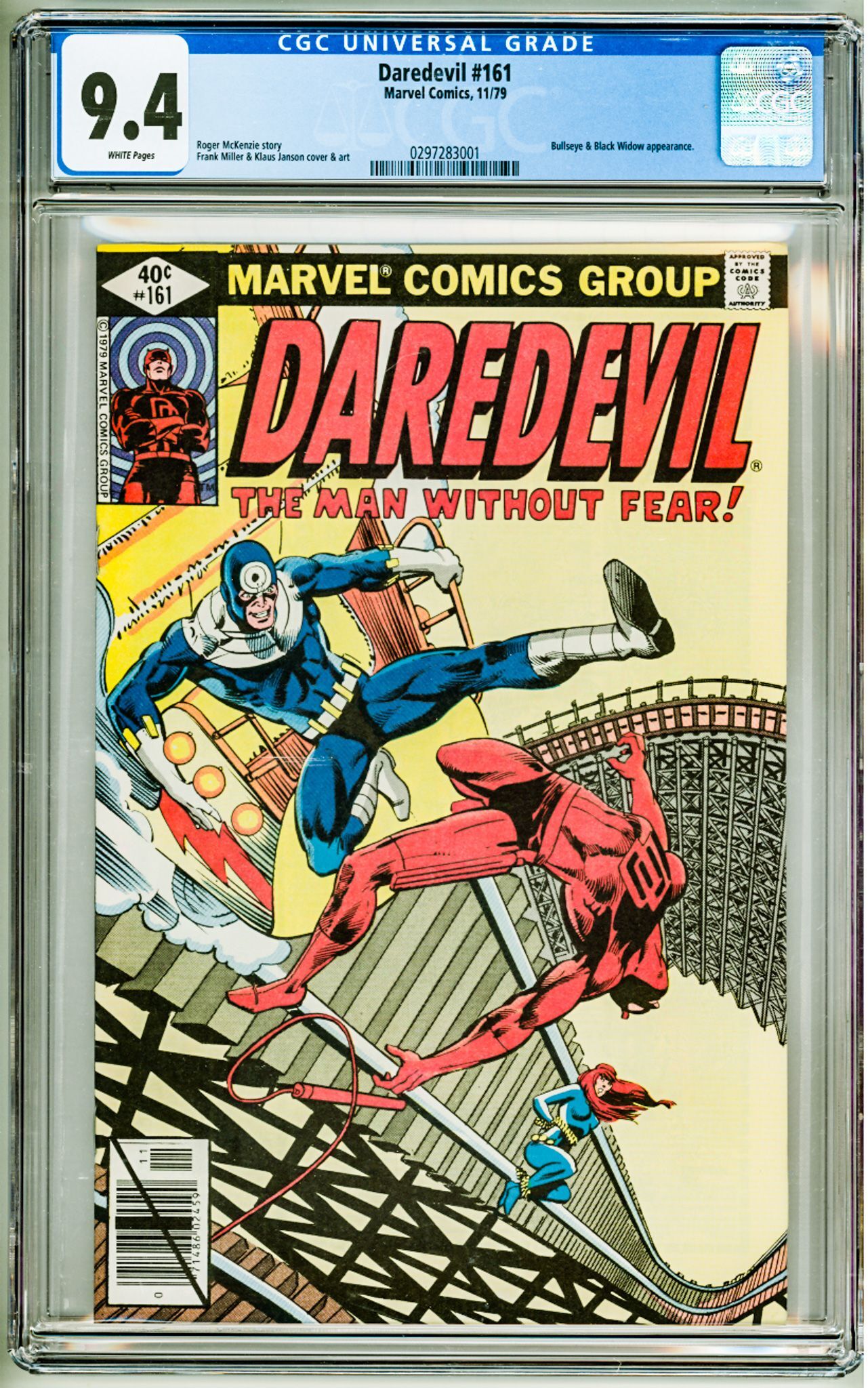 Daredevil #161 (1979) CGC 9.4! | Comic Books - Bronze Age, Marvel, Superhero / HipComic