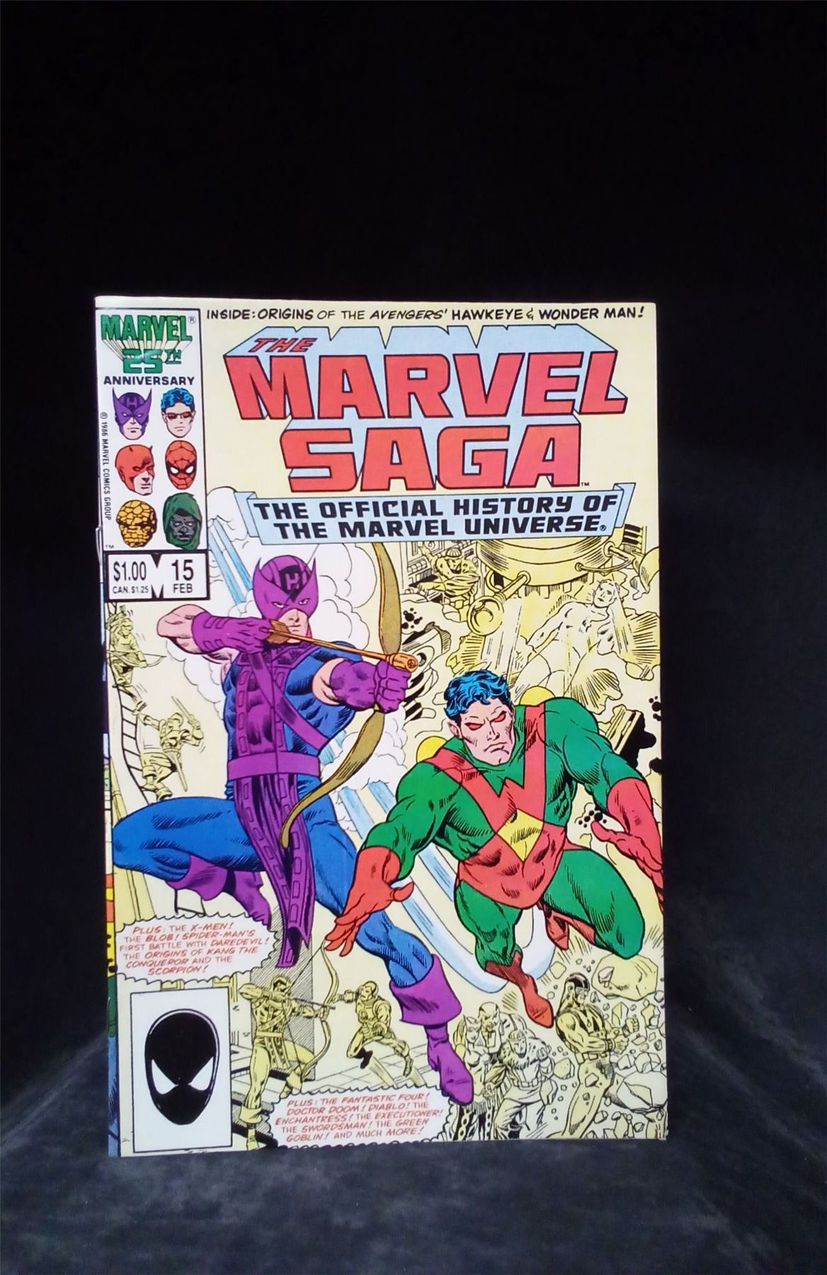 The Marvel Saga The Official History of the Marvel Universe #15 1987 ...